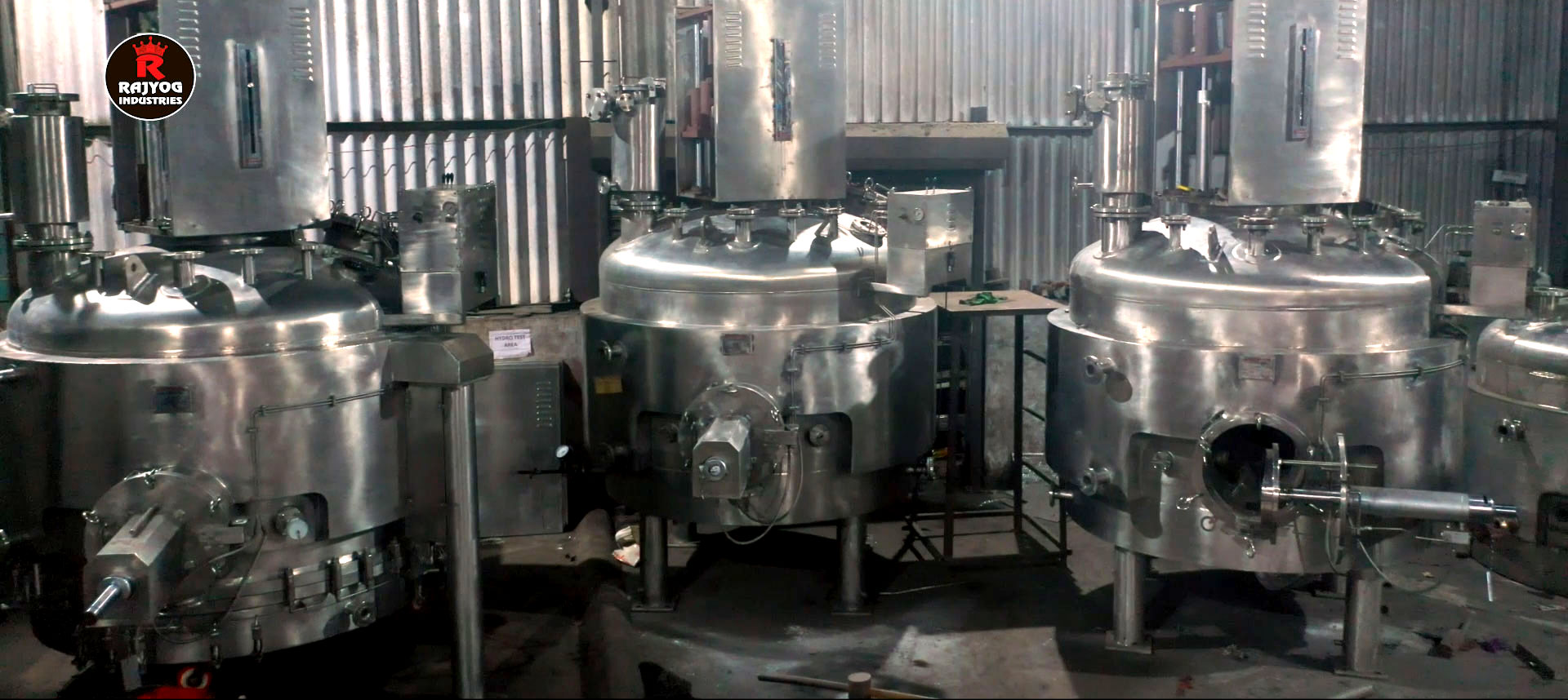 Agitator Nutsche Filter & Dryer Mfg in India - Rajyog Industries